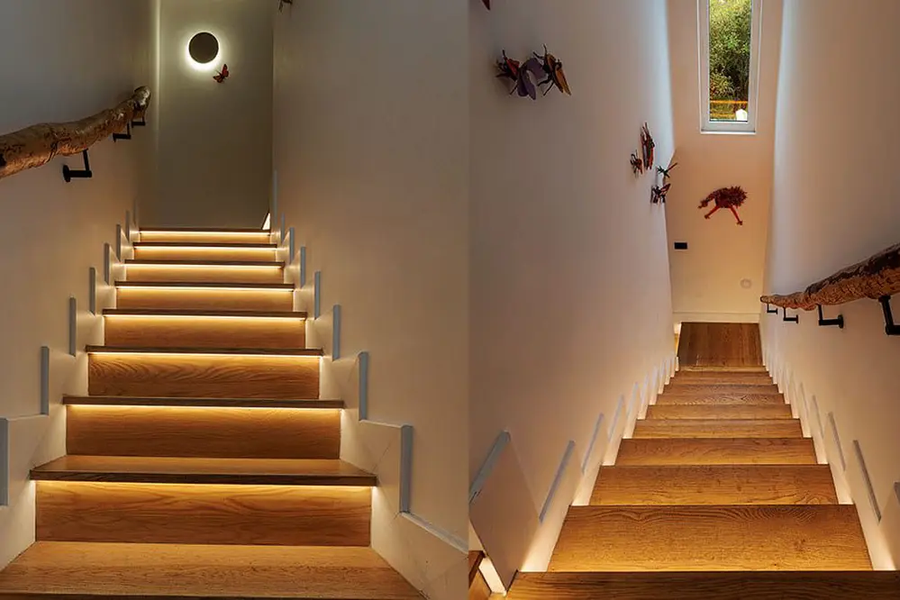 Innovative Stair Lighting Ideas Using LED Strip Lights