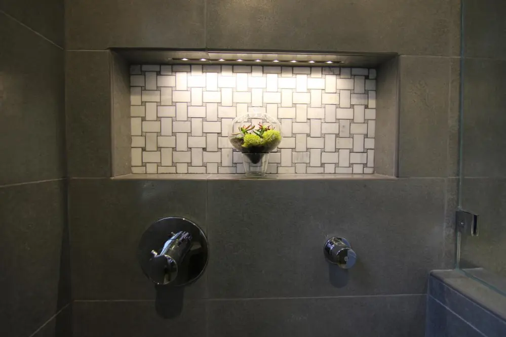 How to Install LED Strip Lights in Shower Niche