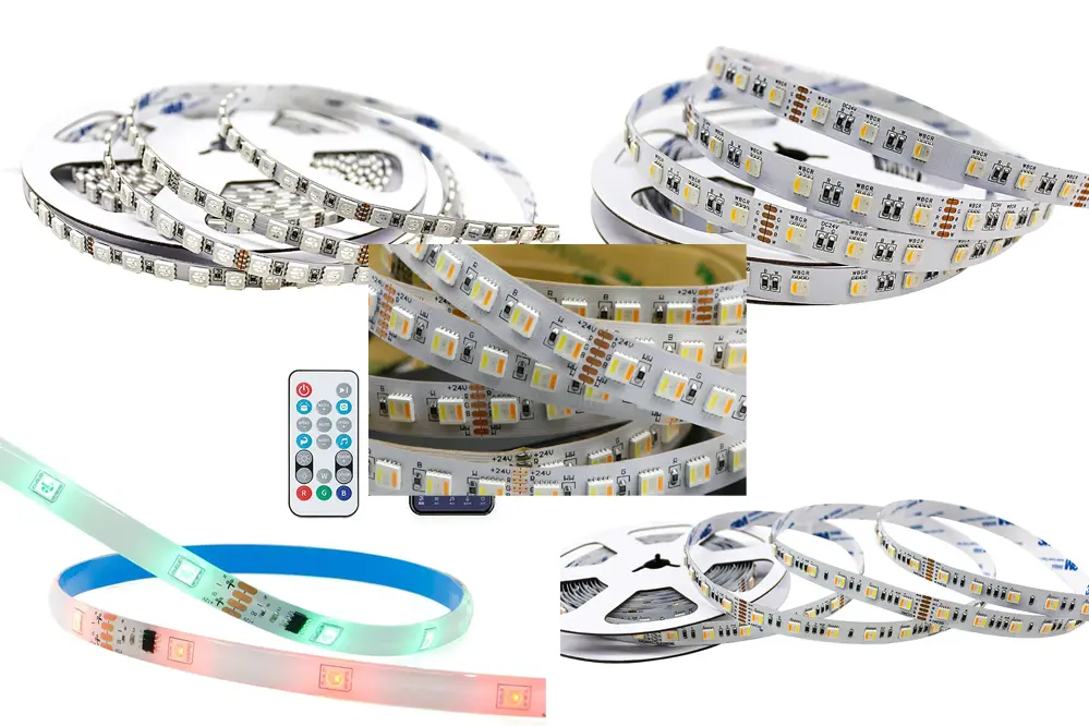 LED Strip Lights: RGB vs RGBW, RGBIC, RGBWW, RGBCCT
